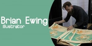 Girls & Monsters: Interview with Illustrator Brian Ewing | EVIL TENDER